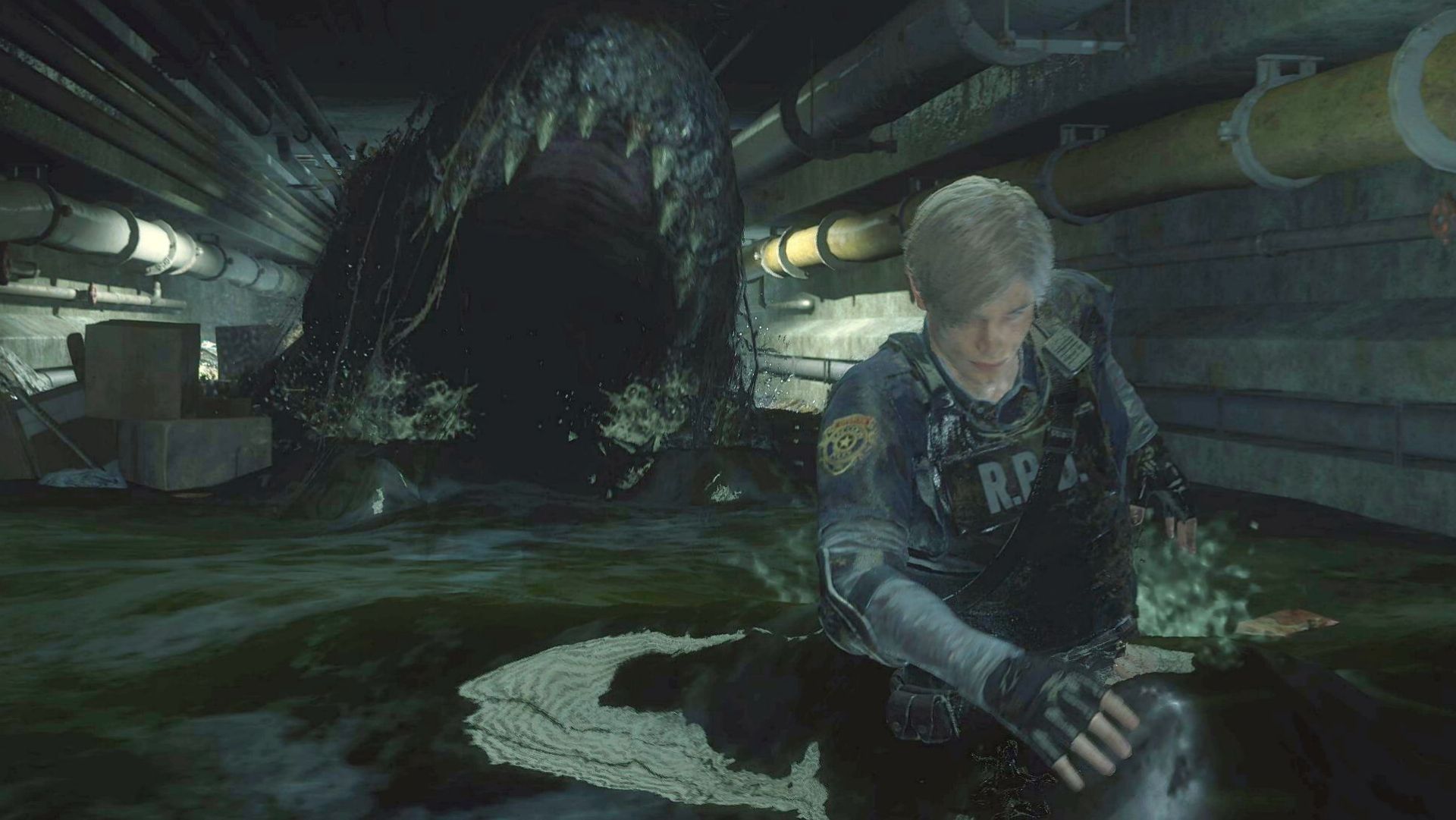 УЖАС - СМЕРТИ - СТРАХ - БИТВА ЗА АДУ - ОГРОМНЫЙ МОНСТР - МУСОРОСЖИГАТЕЛЬ - резидент 2 ремейк(13 сер)