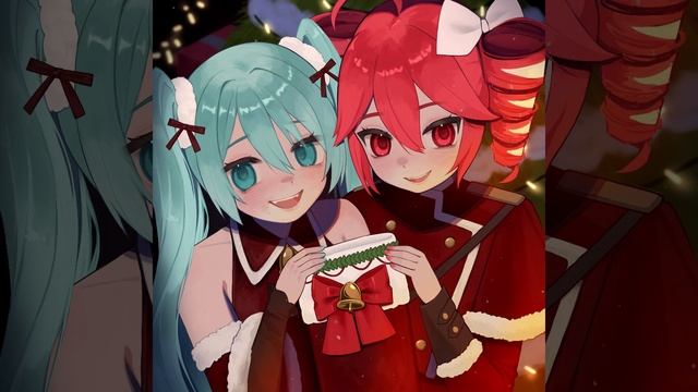 Miku Hatsune & Teto Kasane - Rudolph The Red-Nosed Reindeer (Christmas Song)