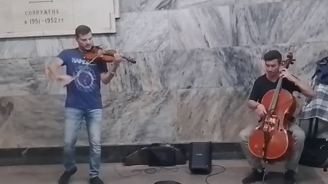 Музыка в метро 2025. 7-й сезон. SkripoCello. Скрипка и виолончель