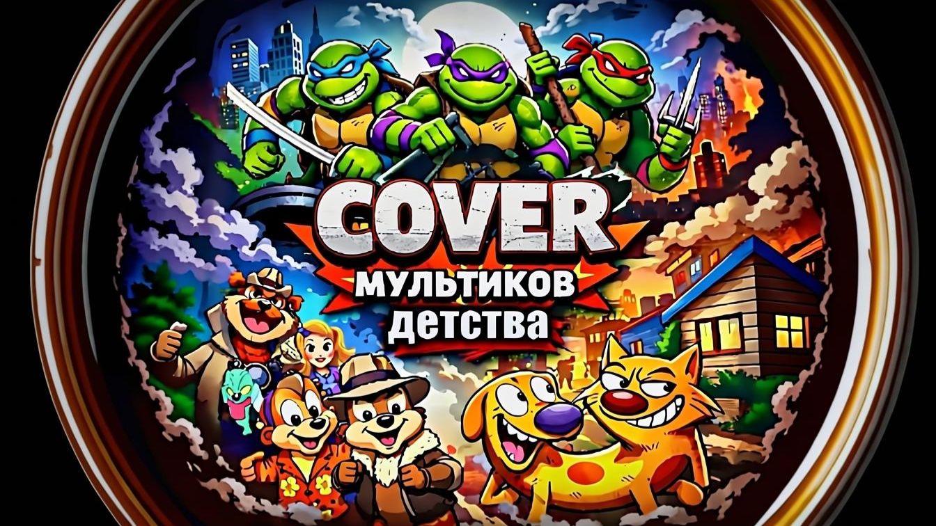 Cover мультфильмов детства 90х!