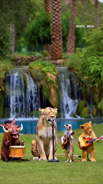 Музыкальное исполнение зверей