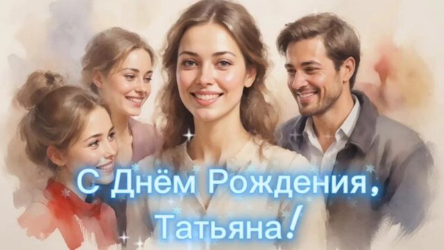 С Днём Рождения, Татьяна! ❄️