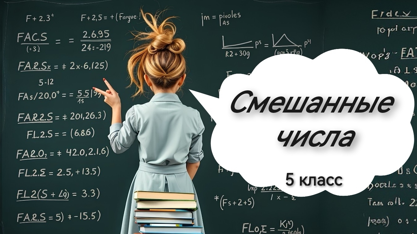 Смешанные числа. 5 класс