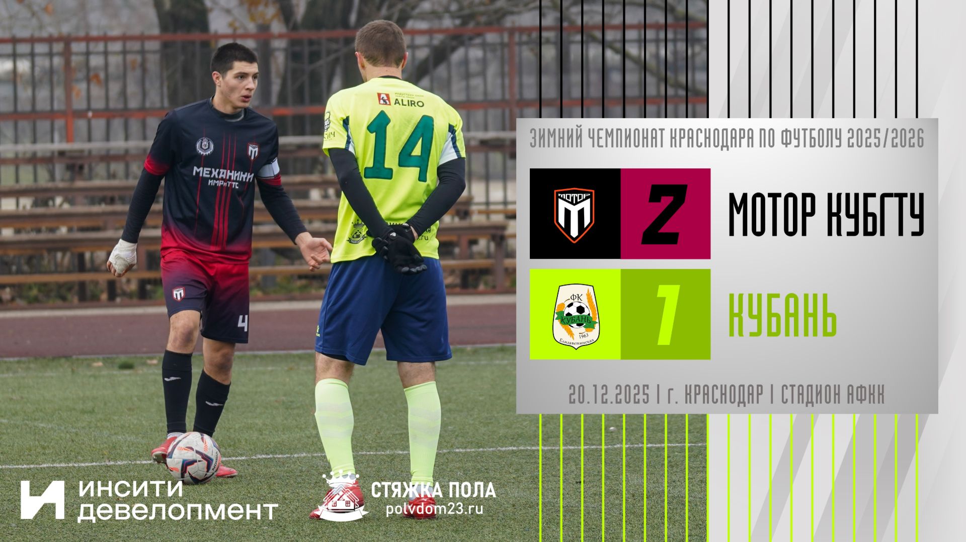 Мотор КубГТУ - Кубань | 20.12.2025