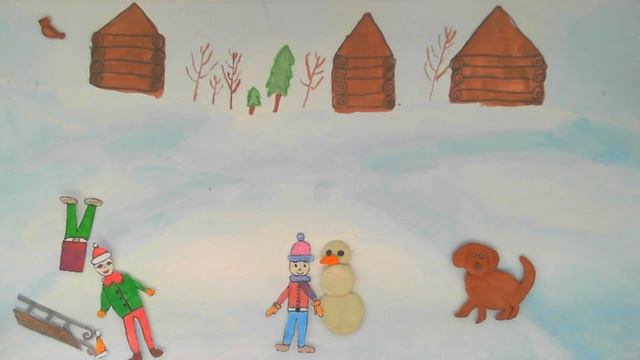 Мультфильм "Детство" по стихотворению И.Сурикова. Библиотека №6