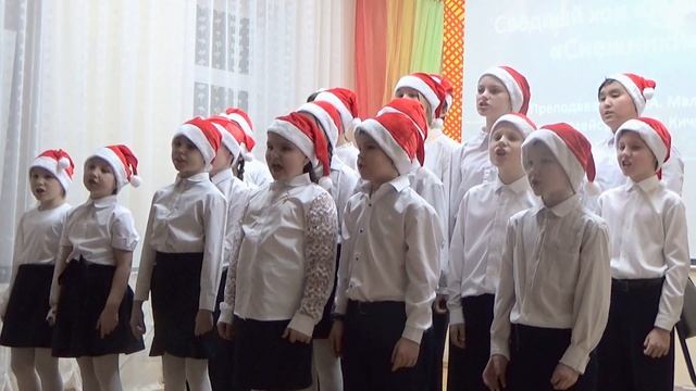 Сводный хор "Талисман" песня "Снежинки"