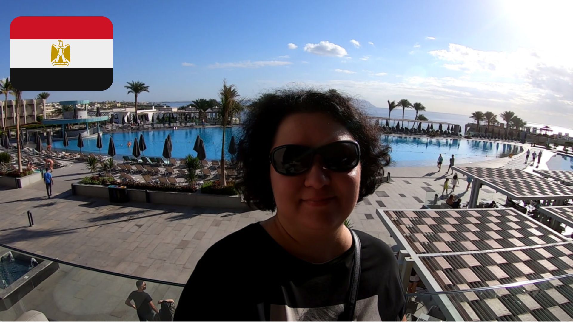 #4 Гуляю по территории отеля. Ужин и завтрак в V Hotel Sharm El Sheikh 5*. Египет. Декабрь 2025