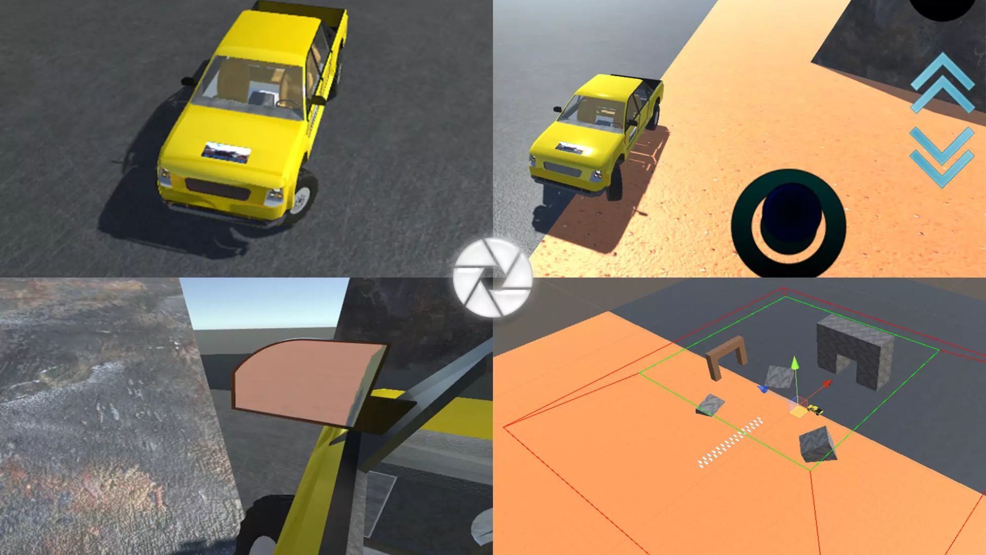 Asset Unity - MS Advanced Camera Controller (Asset Unity - Усовершенствованный контроллер камеры MS)