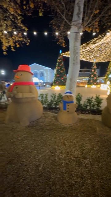 #Анапа Самая красивая новогодняя иллюминация которую я видел 🎅 #christmasdecorations #праздник