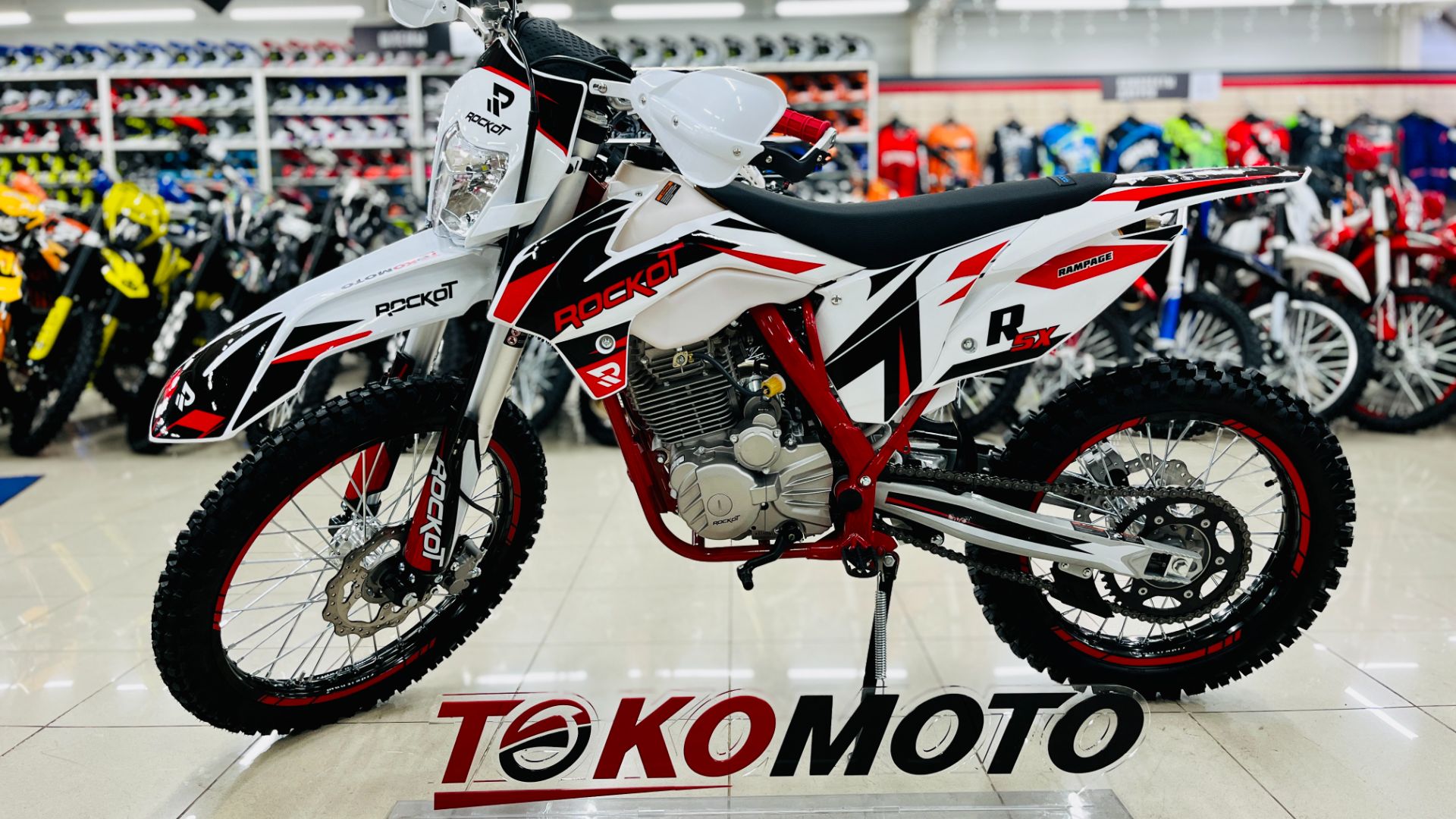 Мотоцикл эндуро ROCKOT R5X Rampage (300cc, ZS175FMM (CB300F)