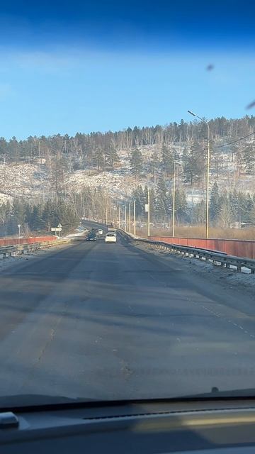 Дорога на Листвянку