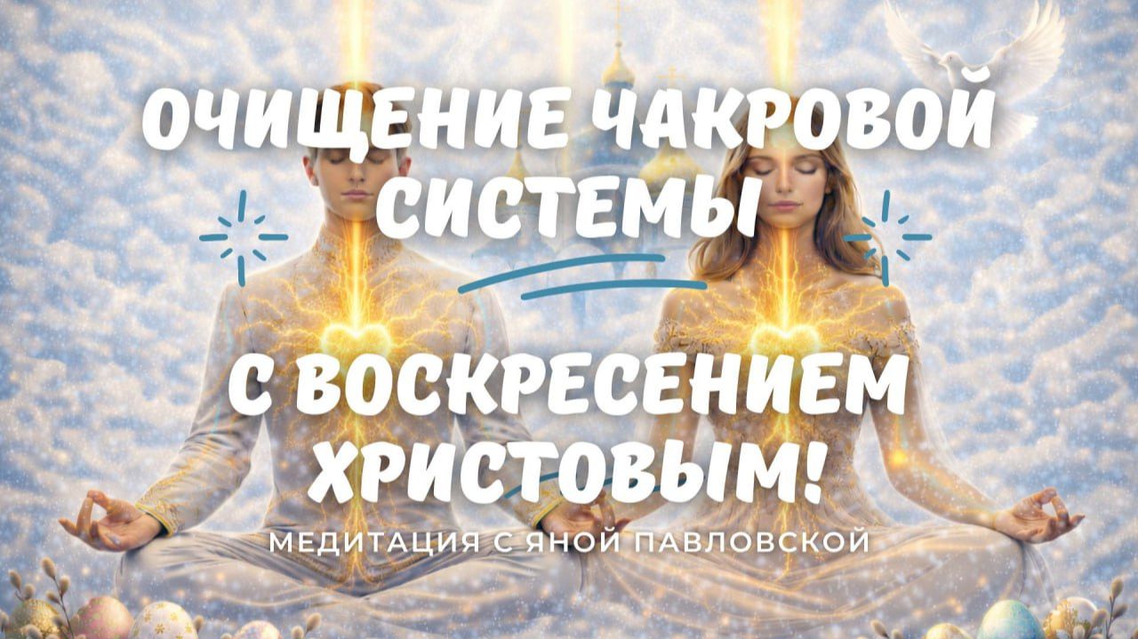Медитация на очищение чакровой системы в Светлый Праздник Воскресения Христова | Яна Павловская