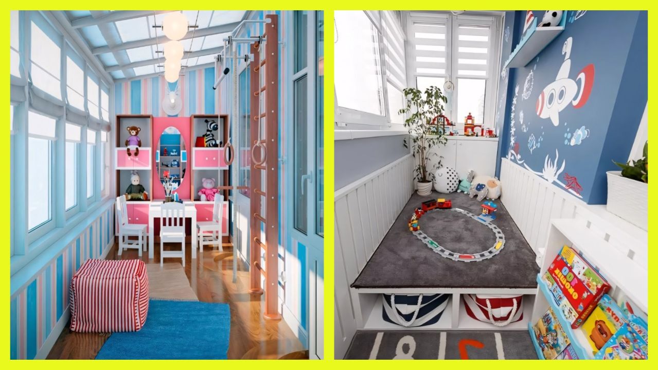 Детская игровая зона на балконе или лоджии: создаем безопасное и веселое пространство 🧸