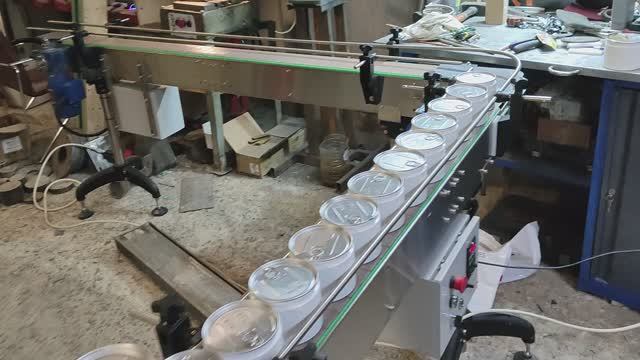 Транспортёр пластинчатый поворотный 90 градусов, цепь 114,3 мм