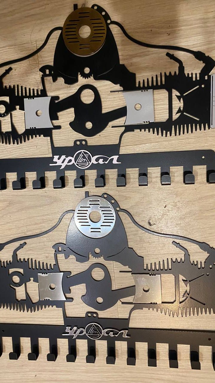 Вешалка для одежды "Мотоцикл Урал"