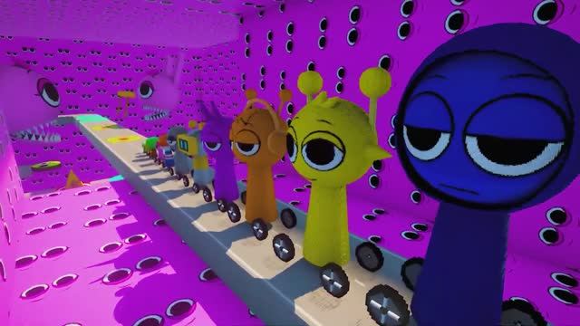 СПРУНКИ МАШИНЫ против Гигантского ПИНКИ