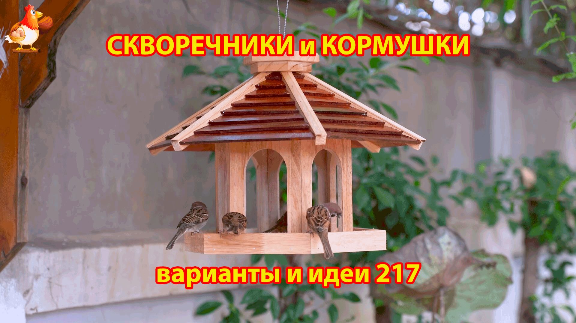 Скворечники и кормушки своими руками для птиц (217) 🪚🪛🔨 Идеи для дачи и сада пошагово ❣️