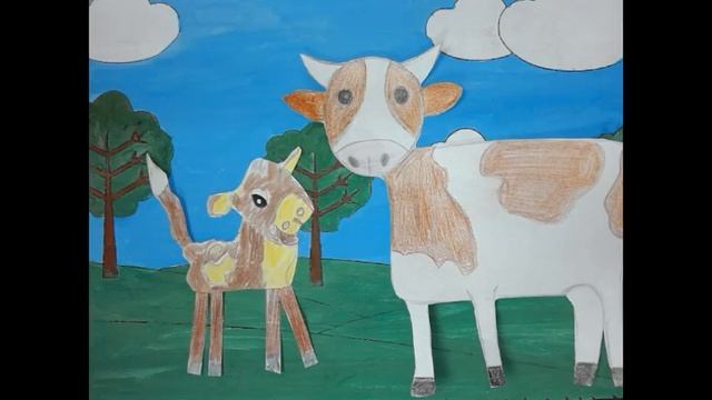 Мультфильм Телёнок и ёж  по мотивам сказки А.Н. Толстого из цикла «Сорочьи сказки». Библиотека № 7