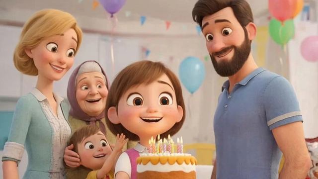 С Днём Рождения, Анютка!