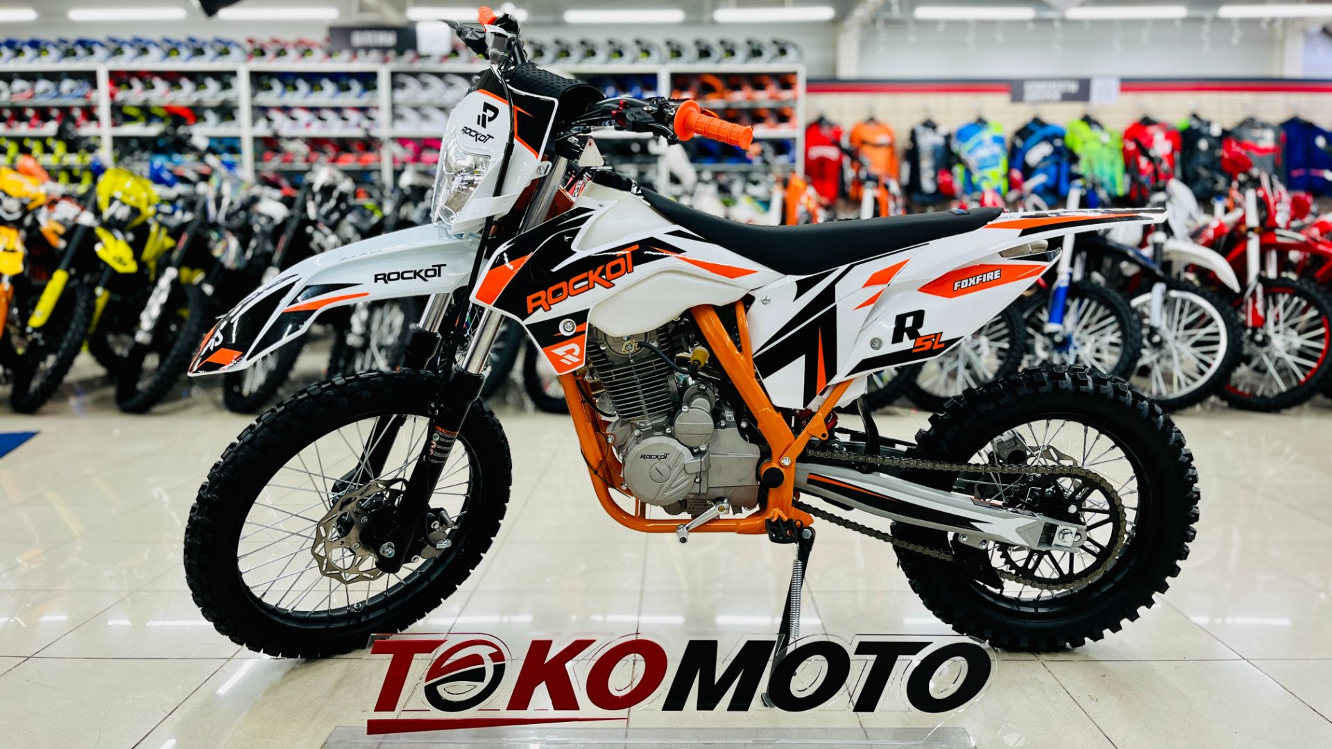 Мотоцикл эндуро ROCKOT R5L Foxfire (250cc, 166FMM (YB250D), 19-16)