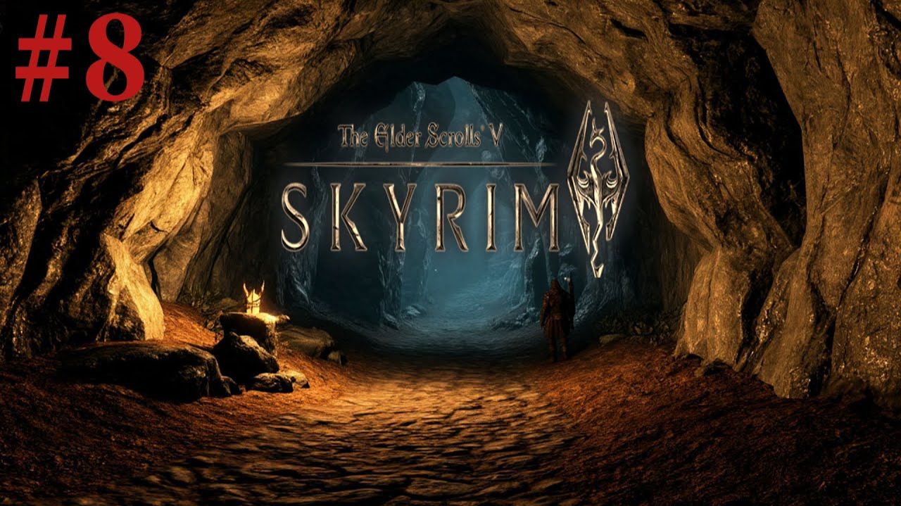 Скайрим Весёлое прохождение с выживанием 8 Серия