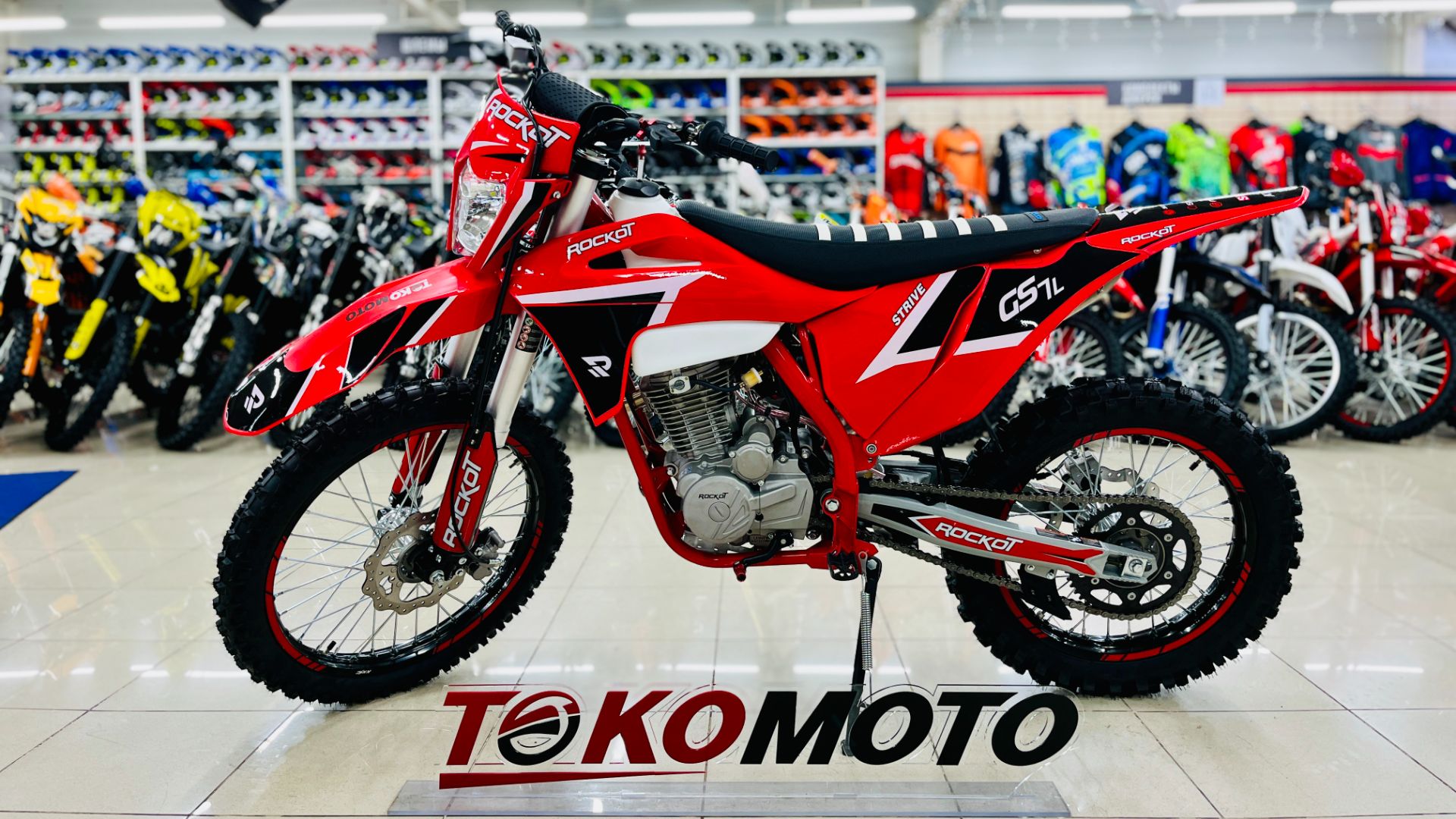 Мотоцикл эндуро ROCKOT GS7-L Strive (250cc, 171FMM (YB250R), 2118)