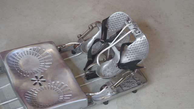 Реставрация старого тренажёра.