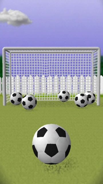 Футбол | забивание мяча в ворота