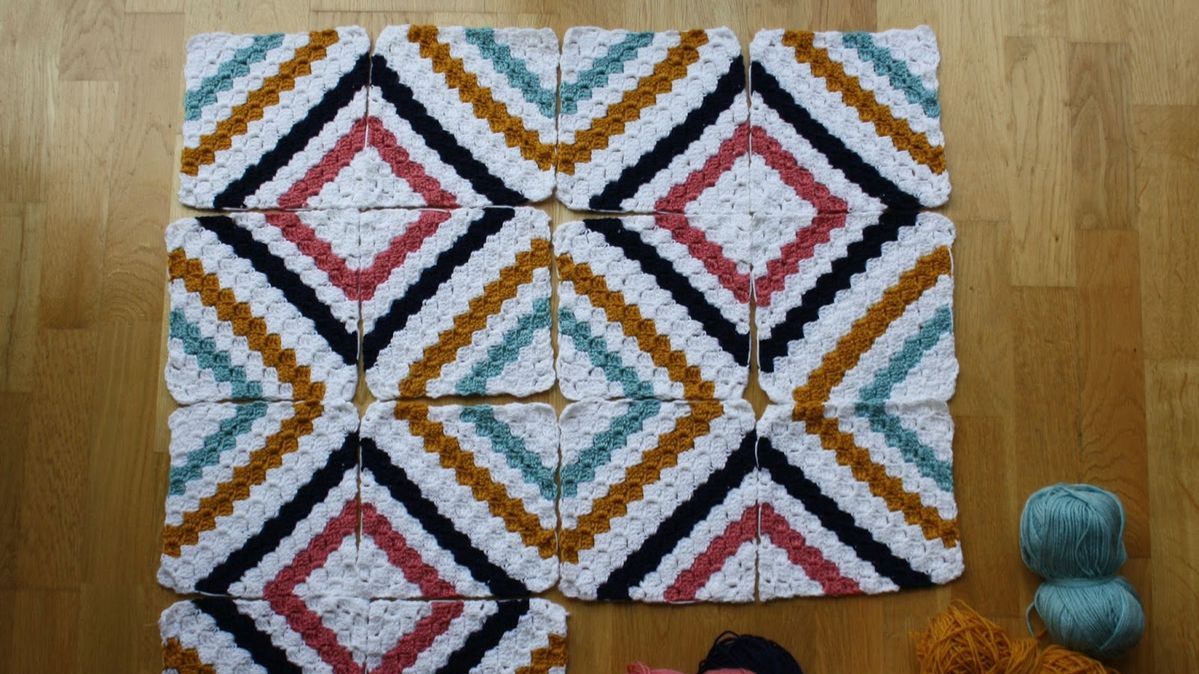 ВЯЖЕМ КРАСИВЫЙ ПЛЕД