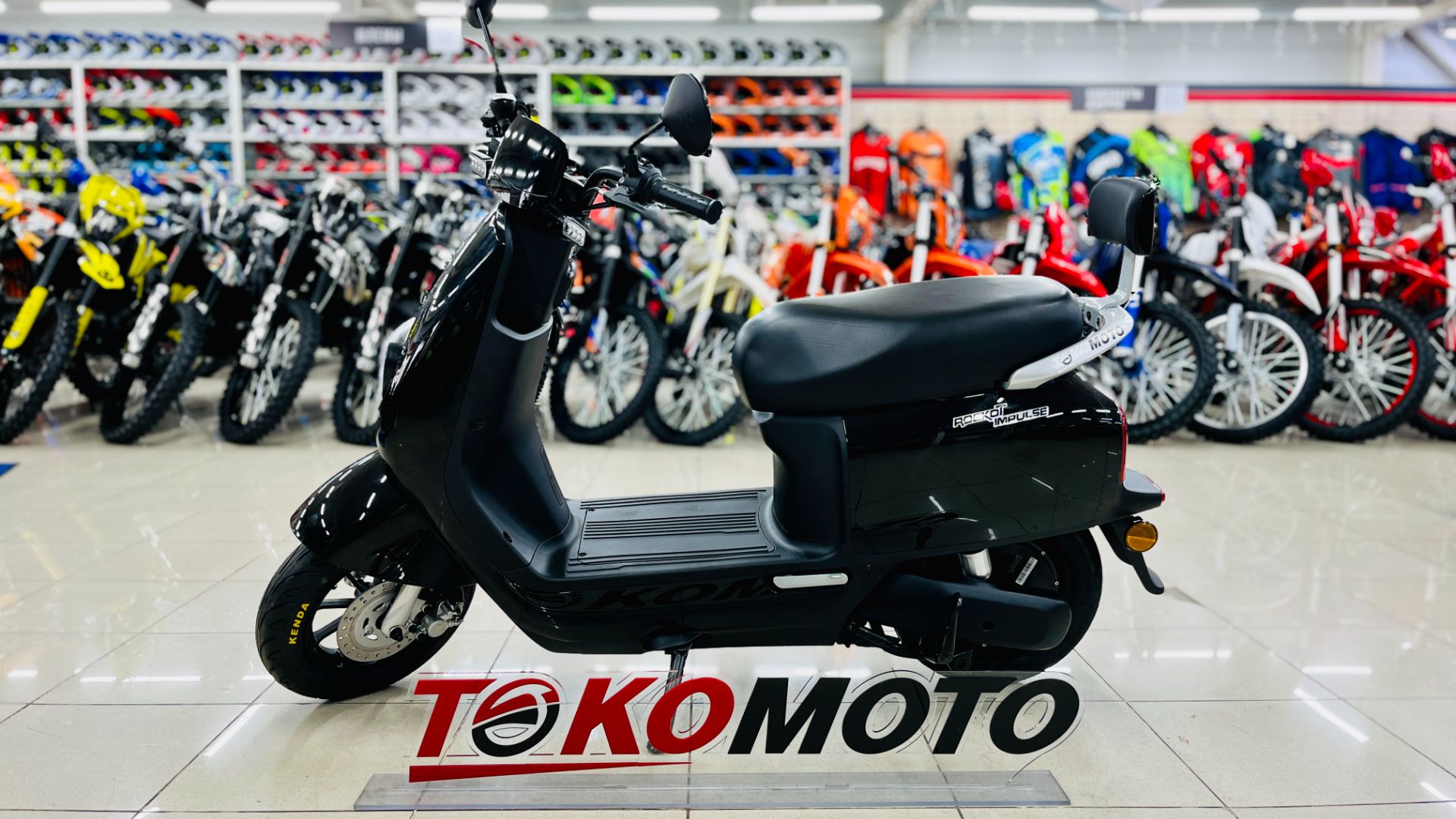 Электрический скутер ROCKOT IMPULSE (черный)