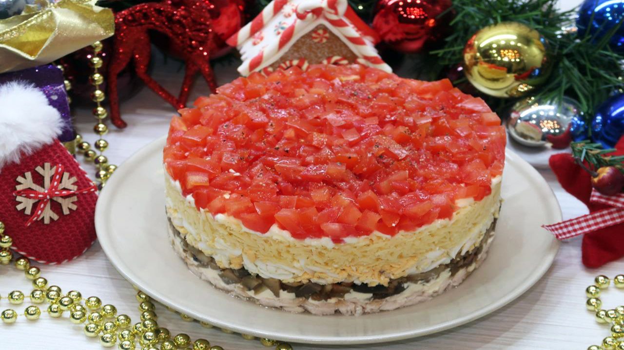 Салат Красная шапочка