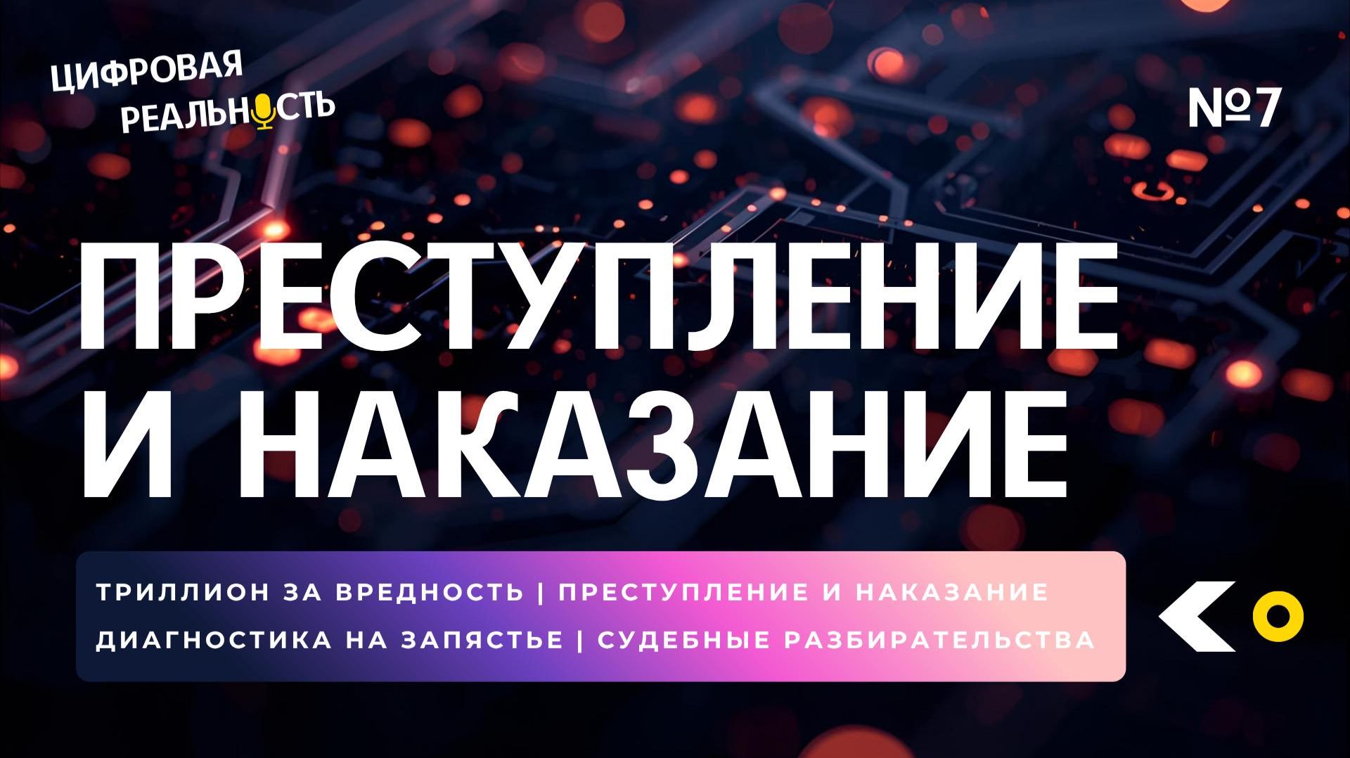 Преступление и наказание  ||  Подкаст «Цифровая реальность»