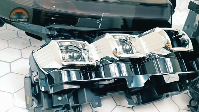 Toyota Land Cruiser 300 модернизация света фар