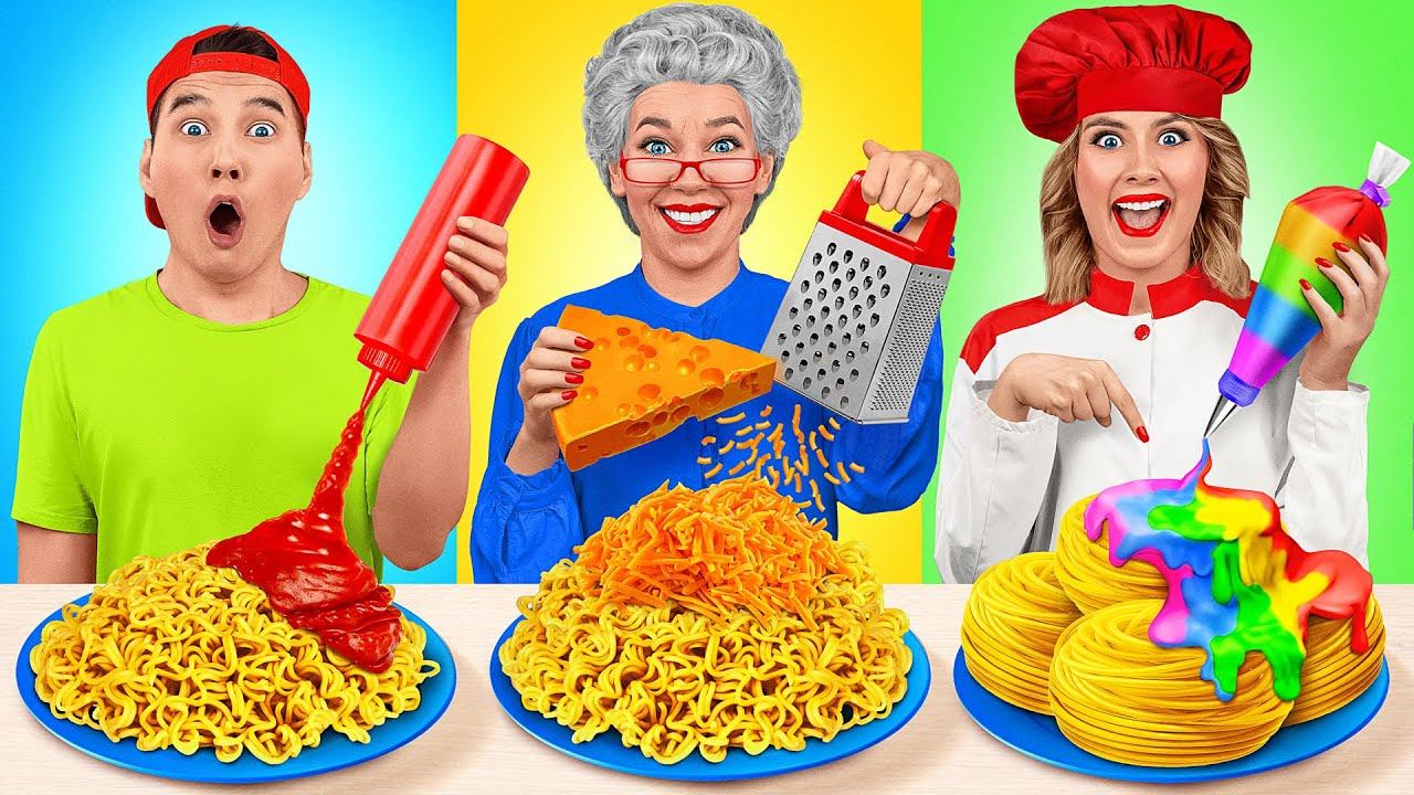 Кулинарный Челлендж: Я против Бабушки | Сумасшедший челлендж от Multi DO Challenge