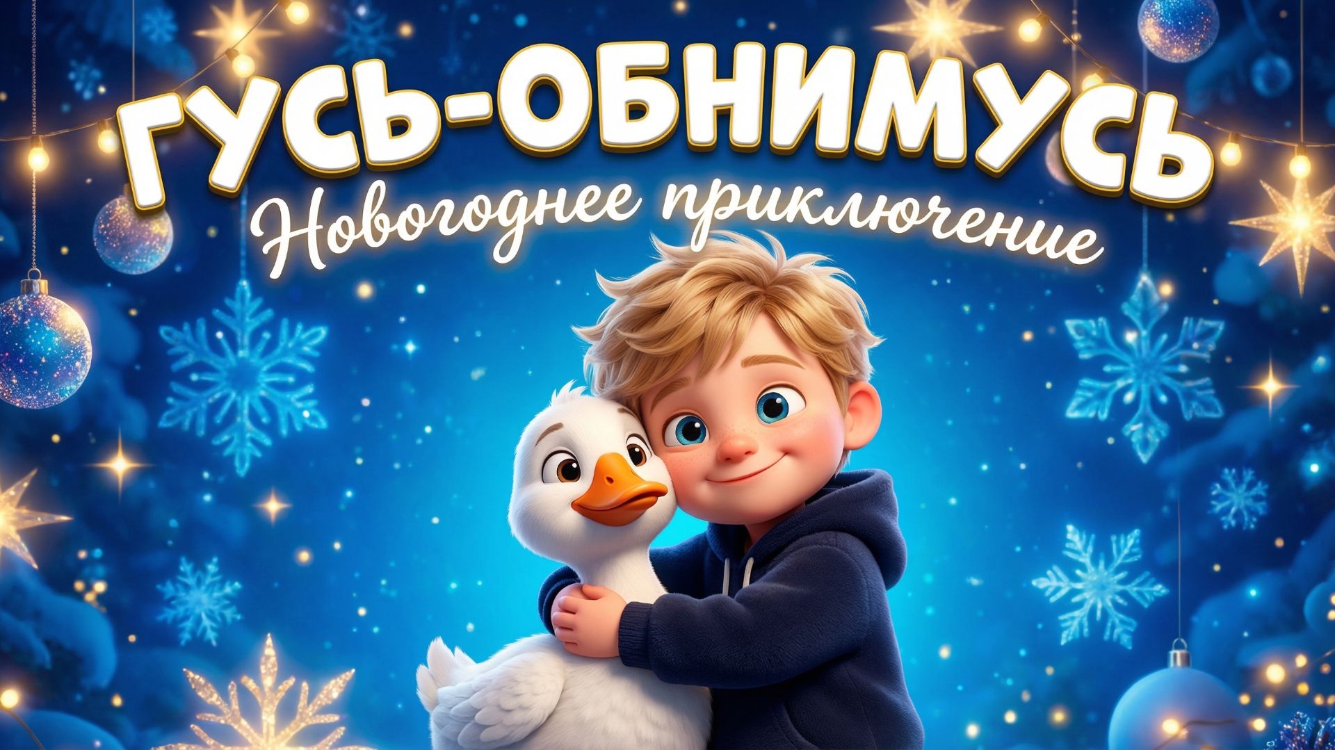 ГУСЬ-ОБНИМУСЬ и Новогоднее приключение 🎄