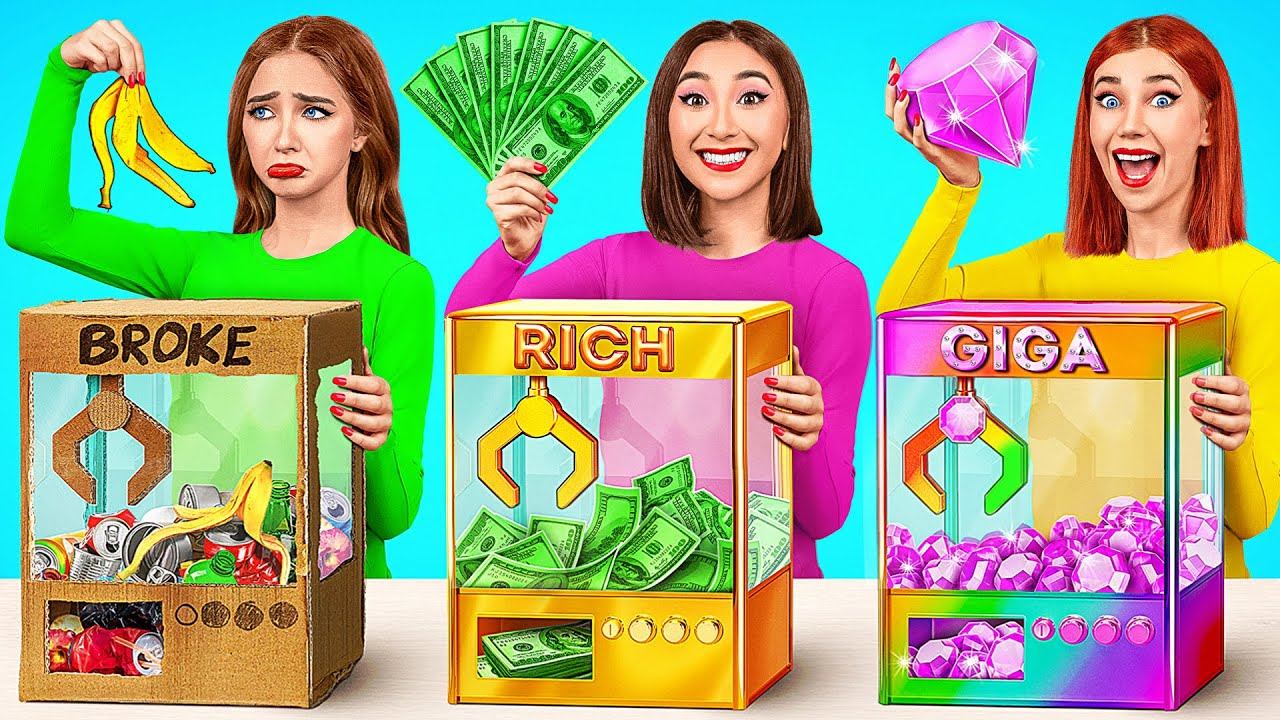 Бедная vs Богатая vs Ультра Богатая еда Челлендж | Съедобная Битва от Multi DO Challenge