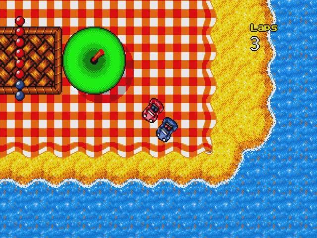 TAS, (Genesis) Micro Machines： Turbo Tournament '96 - ＂Pro Head To Head＂ in 11m 17.224s