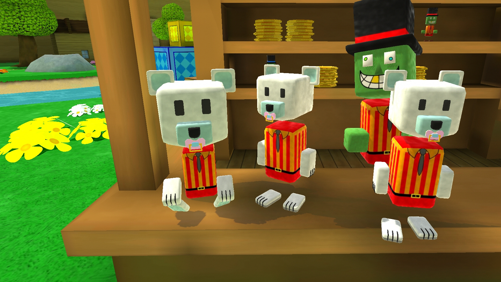 Маленькие мишки .