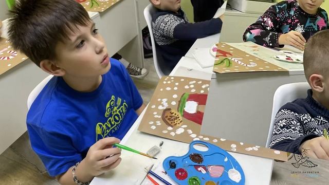 Кружок Рисования - Какао с Печеньем