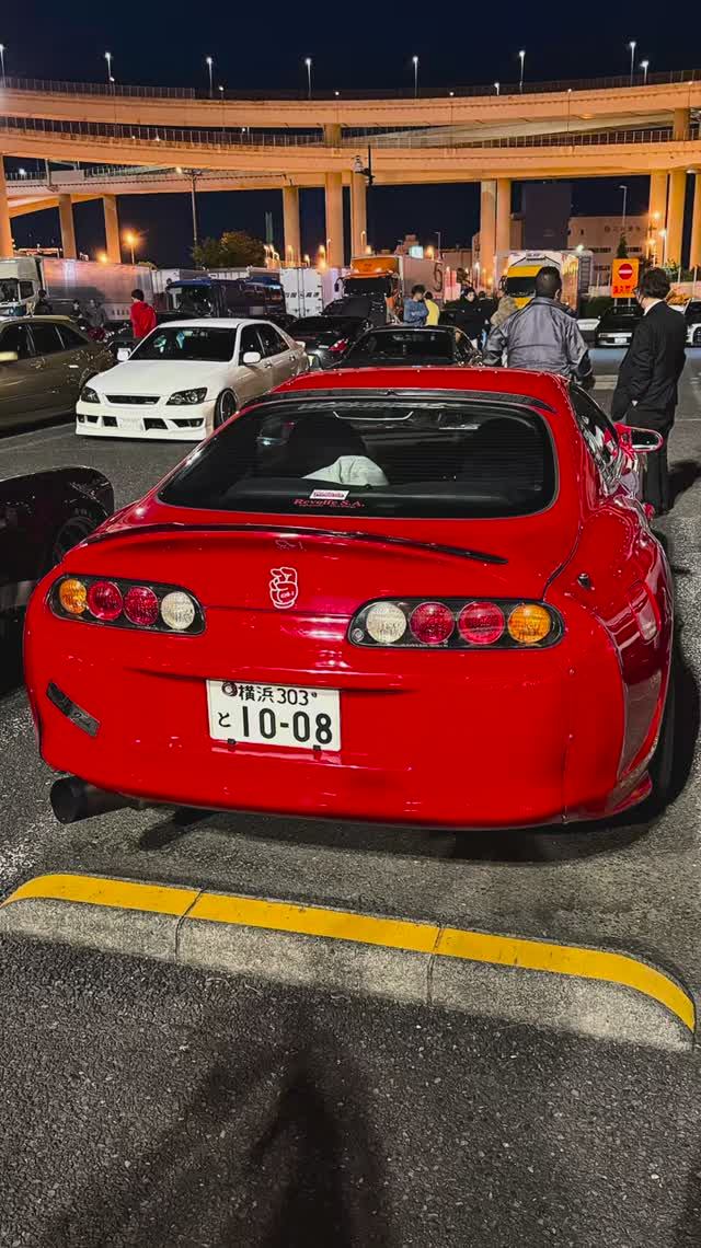 Та самая SUPRA. БЕССМЕРТНАЯ | 📍Daikoku Parking 🇯🇵