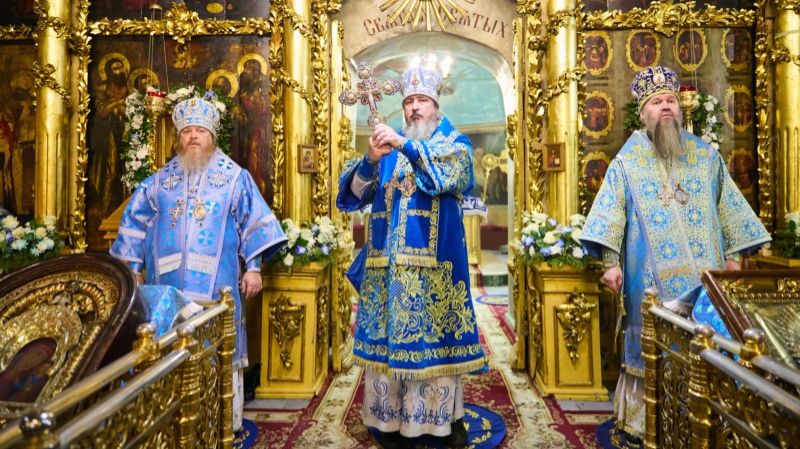 Литургия в праздник Введения во храм Пресвятой Богородицы  04.12.2025Г