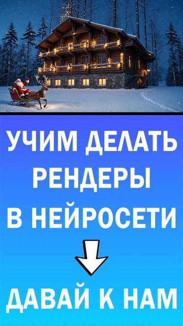 3д визуализация архитектуры и искусственный интеллект AI. Нейросеть для фасада делает шедевры