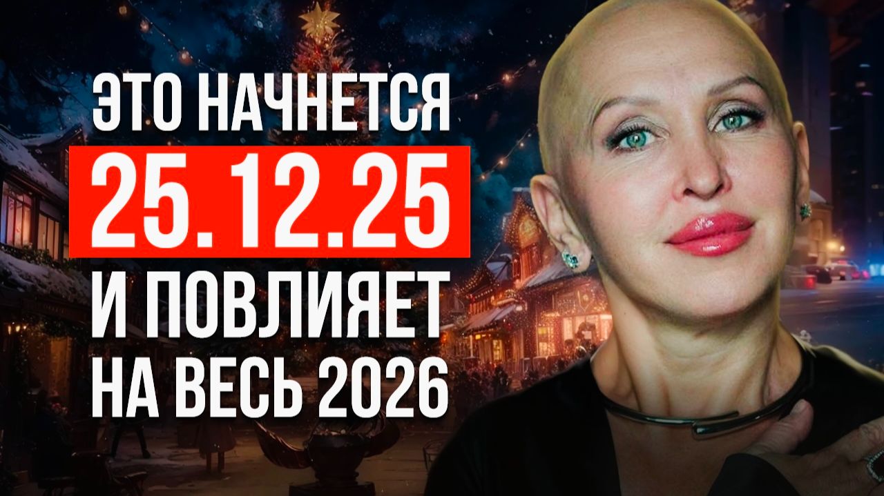 С 25 Декабря 2025 Начнется Необратимый Процесс Перестройки