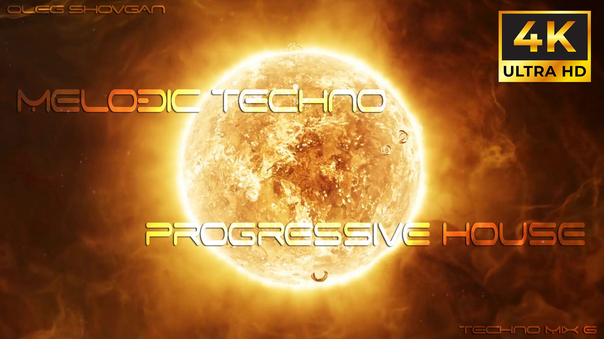 OLEG SHOVGAN - TECHNO MIX 6 #techno #melodictechno #progressivehouse #space #solarsystem
