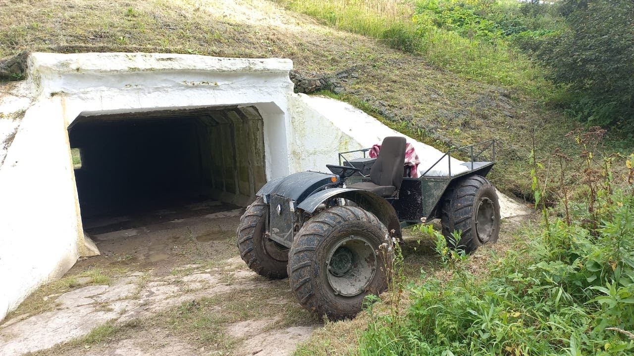 Мангал из газового баллона на старинной станине