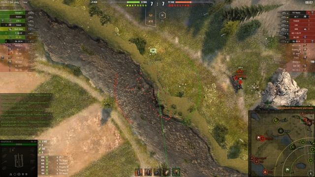 World Of Tanks. Бой на Об.261 ( Мастер )