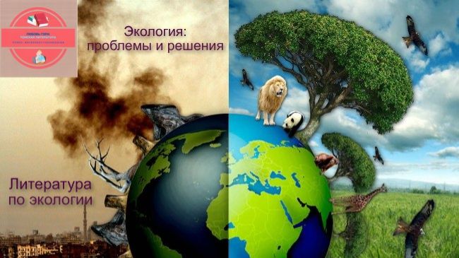 Экология : проблемы, решения в литературе