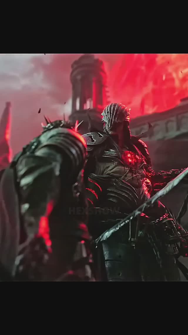 Финальный босс с пугающей улыбкой! 😁💀 😁💀 #shorts #lordsofthefallen #анимация