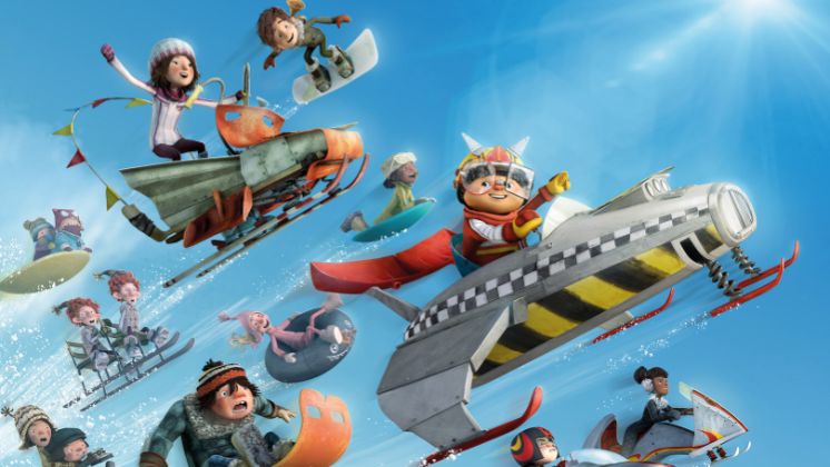 Мультфильм - Снежные гонки (2018) Приключения