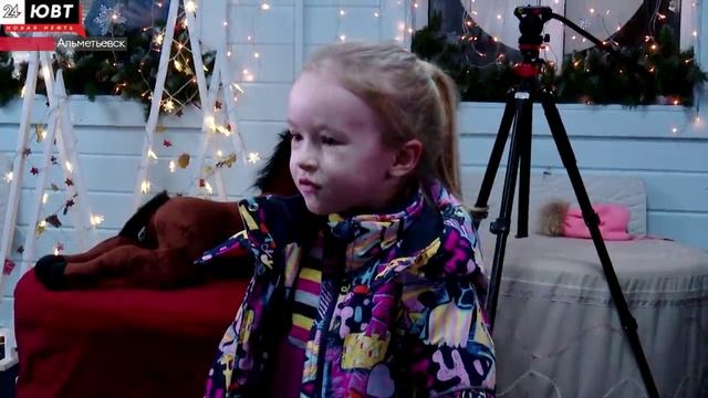 Для гостей и жителей Альметьевска открыла свои двери резиденция Деда Мороза